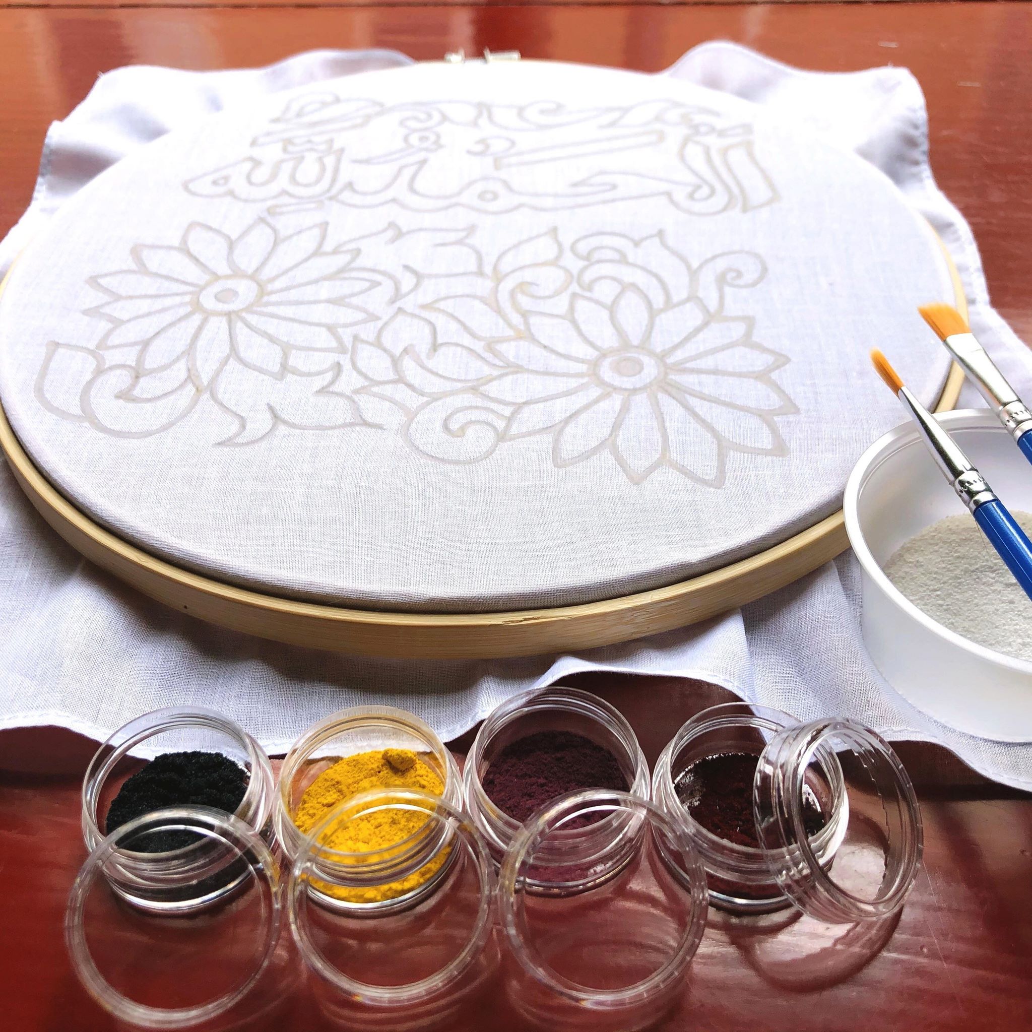 Ramadan Batik Painting Kit - Alhamdulillah - Teratai Malaysia