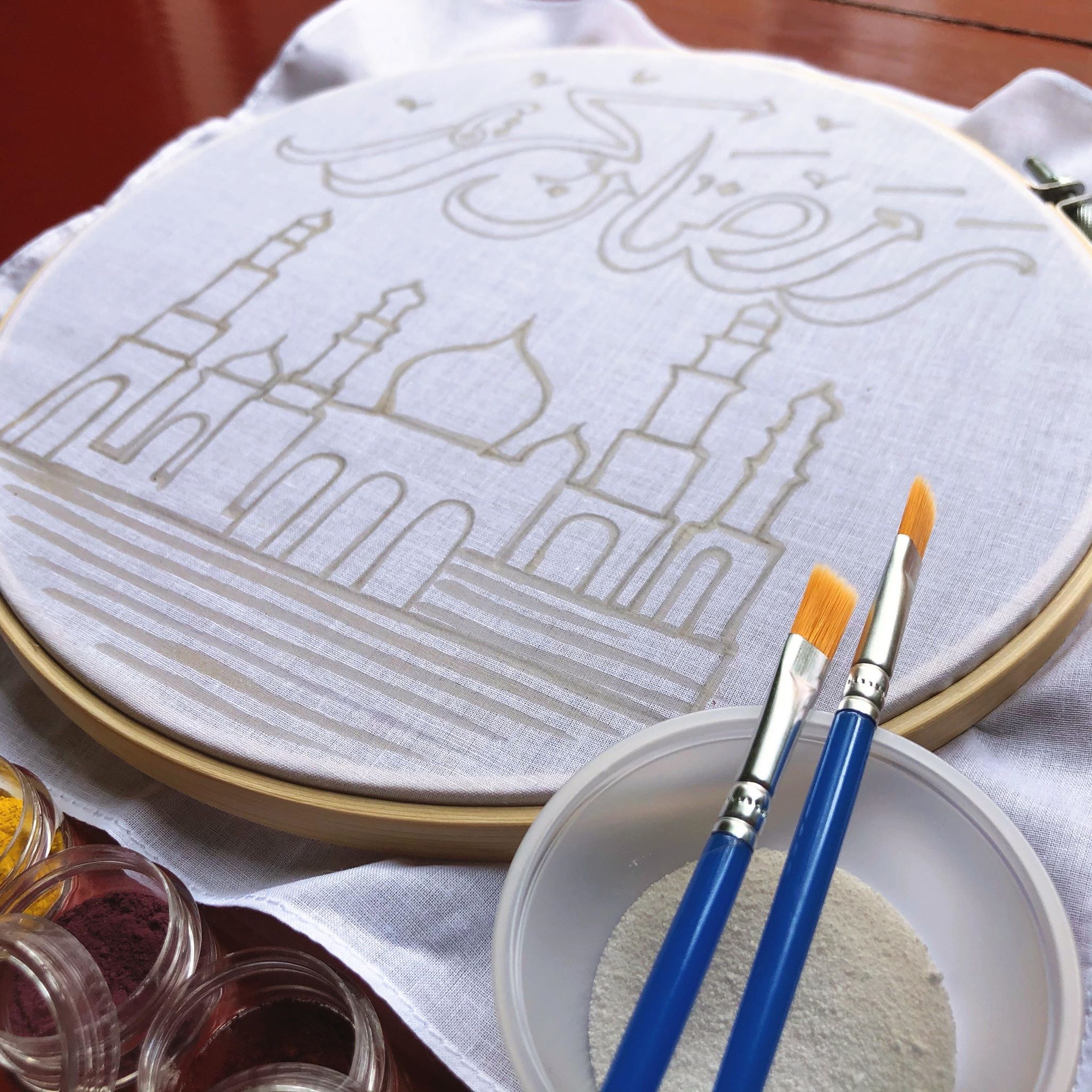 Ramadan Batik Painting Kit - Ramadan Kareem - Teratai Malaysia