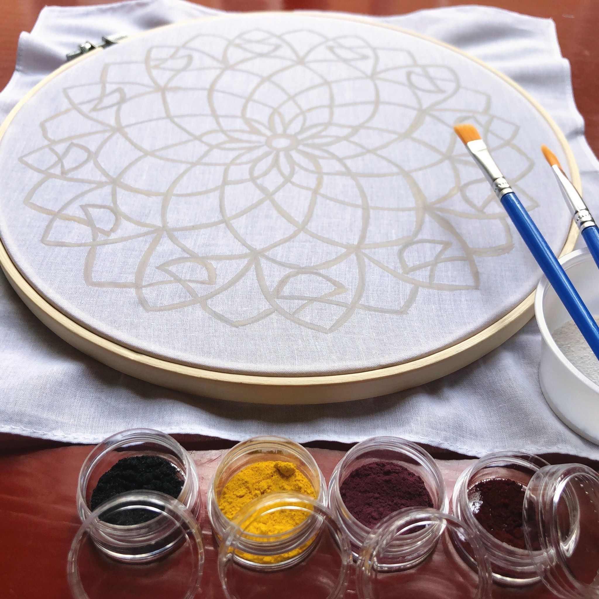 Ramadan Batik Painting Kit - Sacred Geometric - Teratai Malaysia